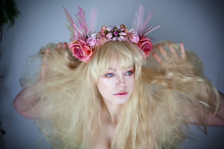 Fairy-pink-headpiece 1 - Eden Craft